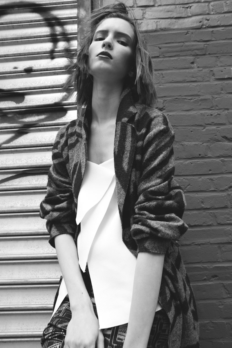 Kaltblut magazine photographer Lisa Dewolf make-up Carlo longo
